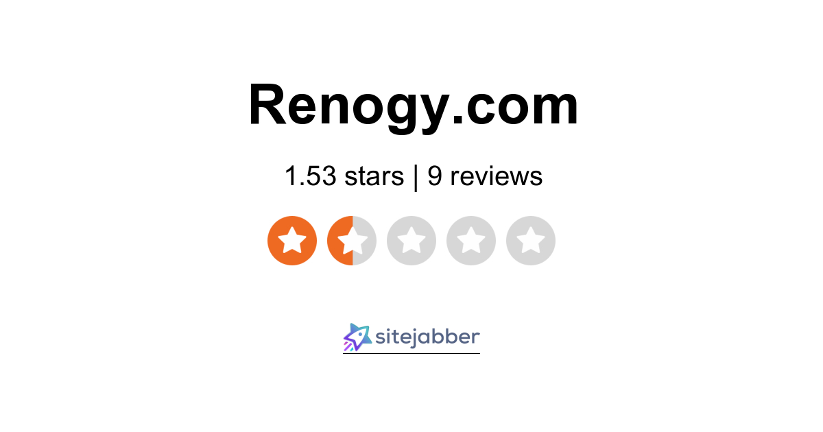 Renogy Solar Reviews - Read 9 Customer Reviews of Renogy Solar | Sitejabber