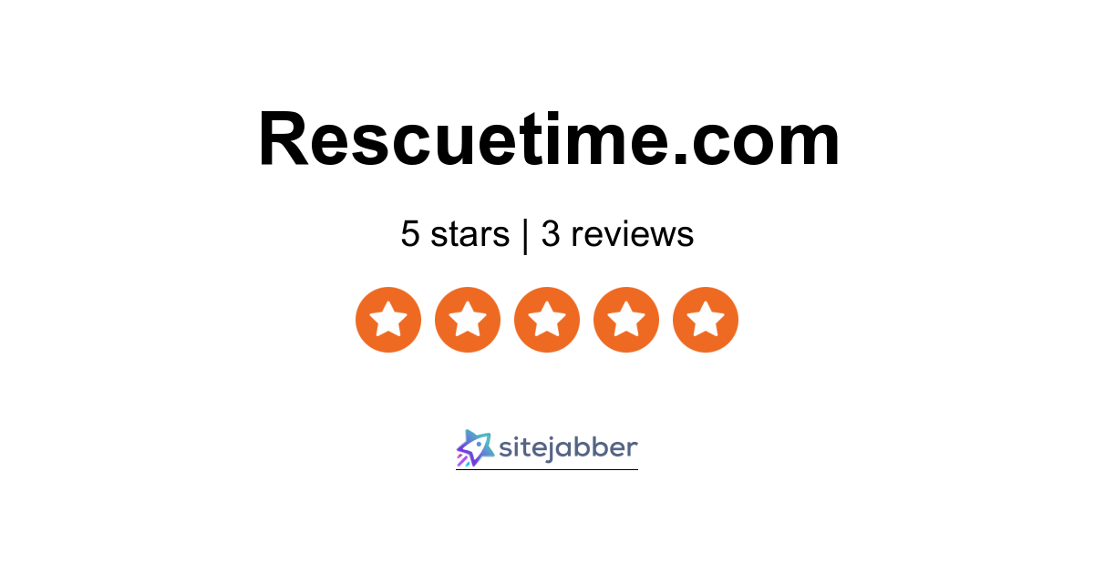 RescueTime Reviews - Read 3 Customer Reviews of RescueTime | Sitejabber