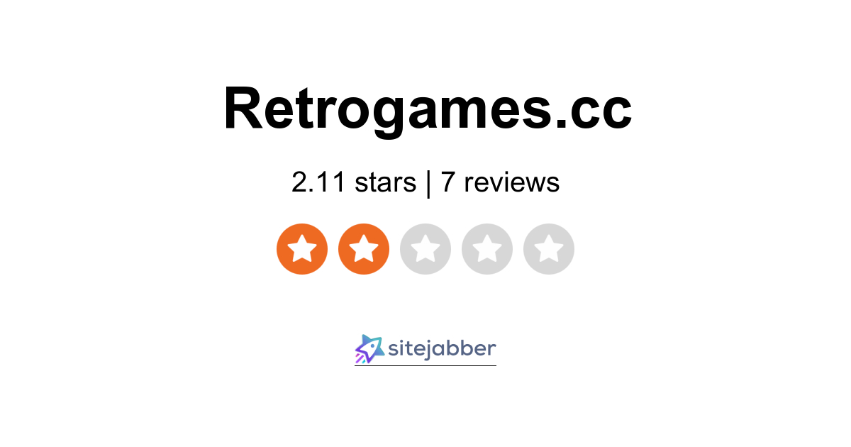 RetroGames Reviews - Read 7 Customer Reviews of RetroGames | Sitejabber