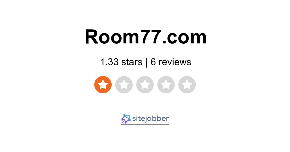 Room 77 Hotel Search Reviews - 6 Reviews of room77.com | Sitejabber
