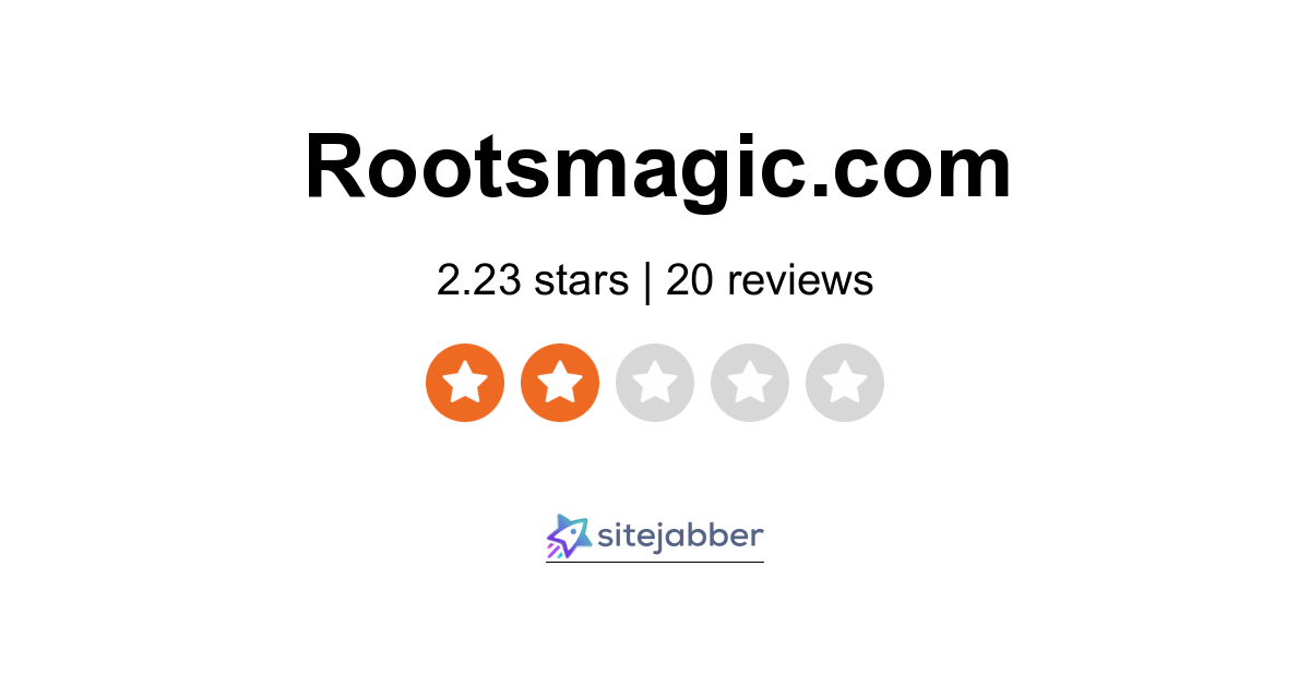 RootsMagic Reviews - Read 20 Customer Reviews of RootsMagic | Sitejabber