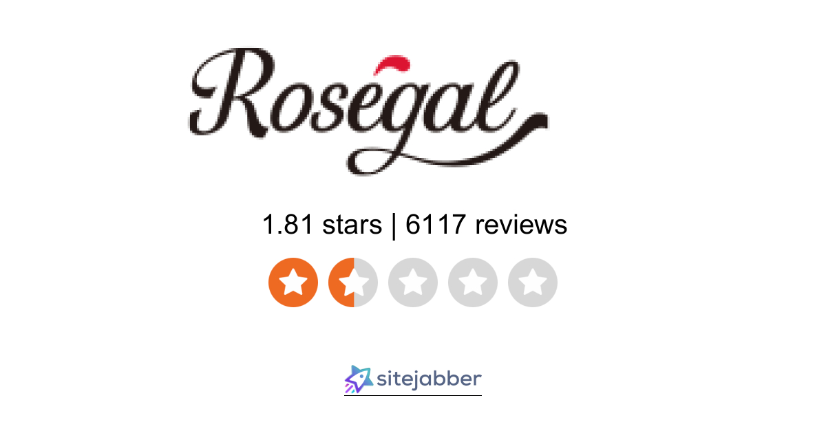 Rosegal Reviews - Read 6,117 Customer Reviews of Rosegal | Sitejabber