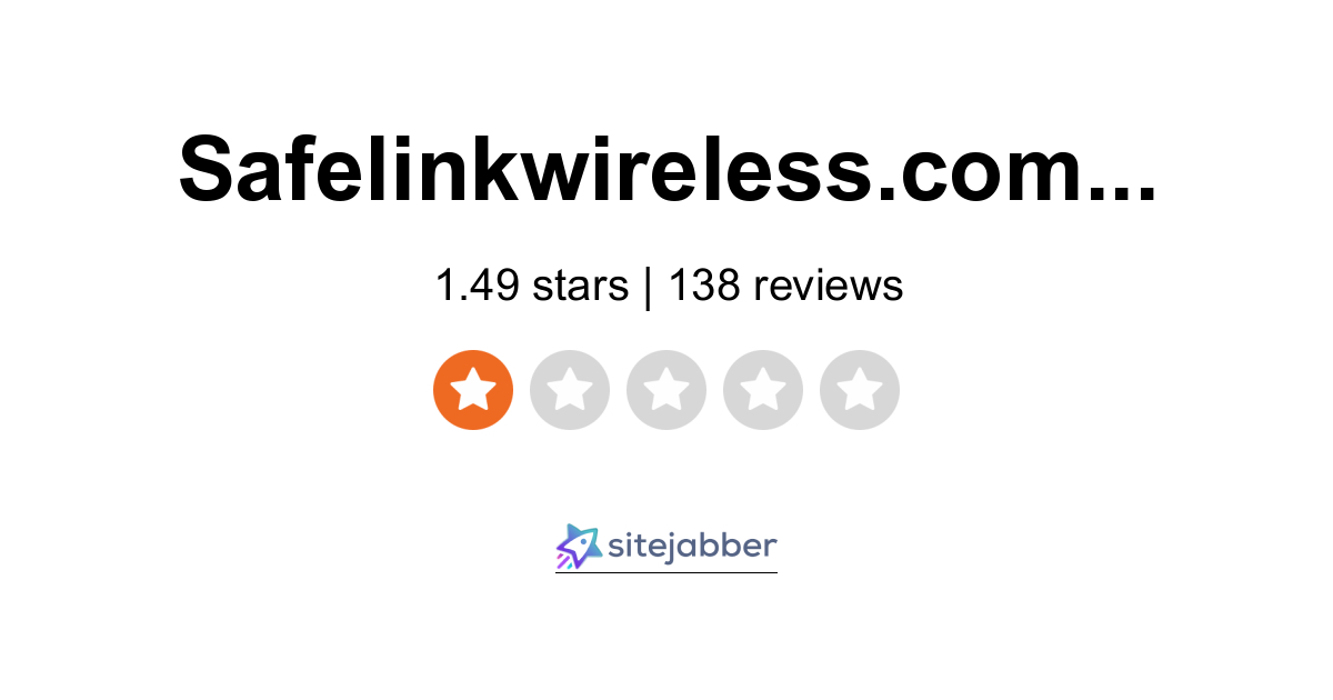 SafeLinkWireless Reviews - Read 138 Customer Reviews of ...