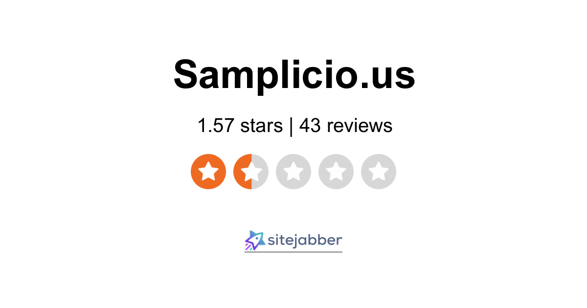 Samplicio.us Reviews - Read 43 Customer Reviews of Samplicio.us ...