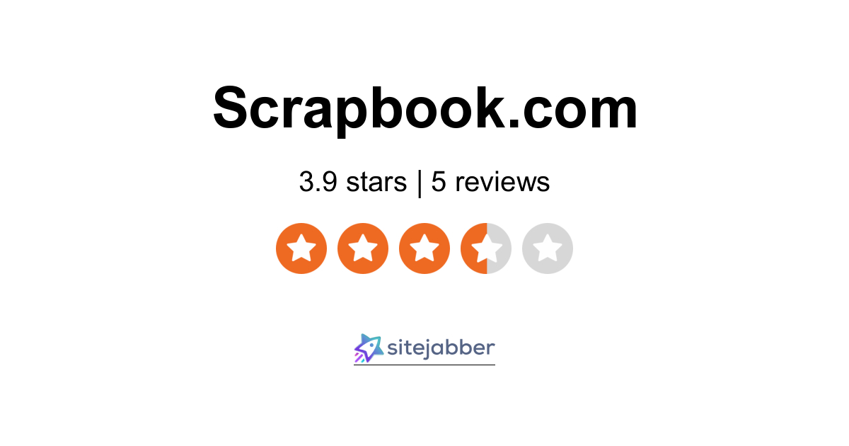 Scrapbook Reviews - Read 5 Customer Reviews of Scrapbook | Sitejabber