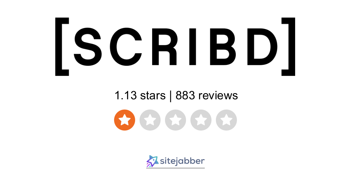 Scribd Reviews - Read 883 Customer Reviews of Scribd | Sitejabber
