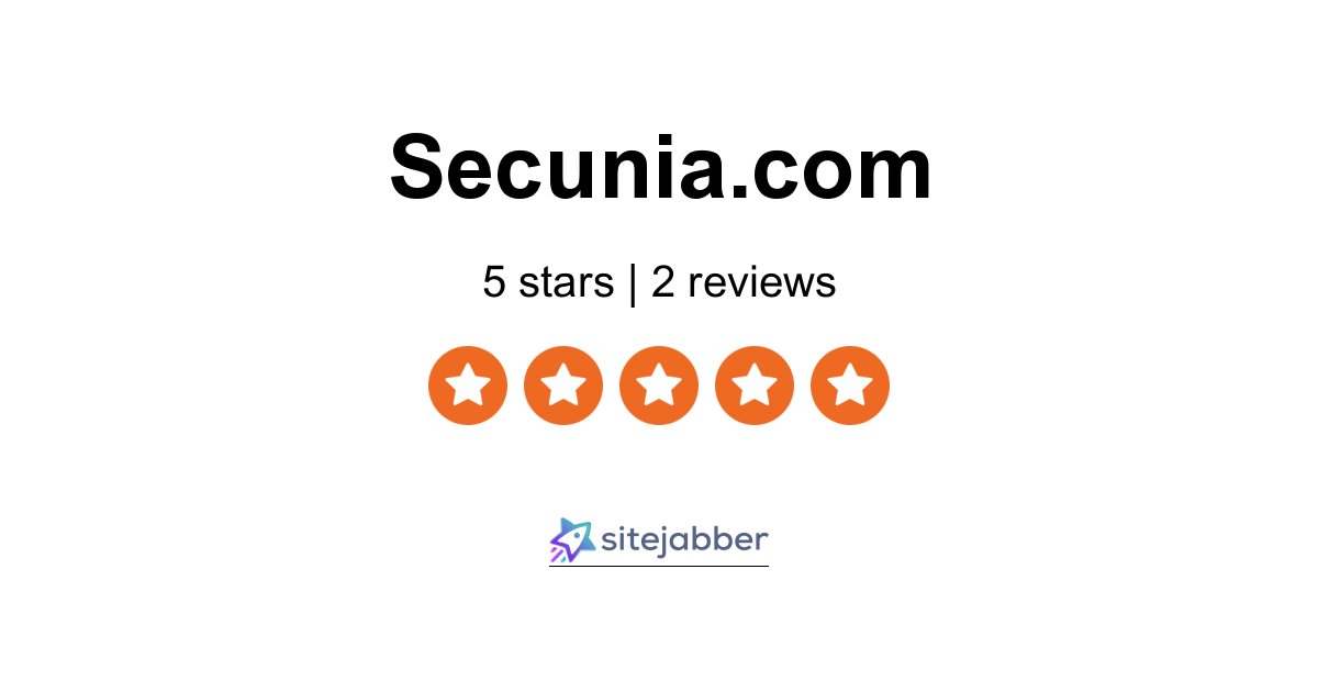Secunia Research Community Reviews - 2 Reviews of Secunia.com | Sitejabber