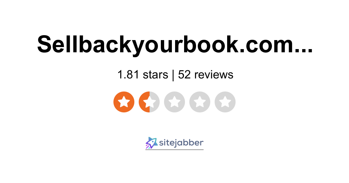 sellbackyourBook.com Reviews - Read 52 Customer Reviews of ...