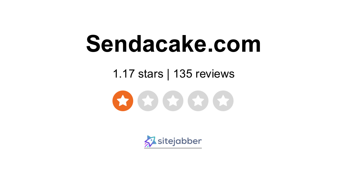 Send A Cake Reviews - Read 135 Customer Reviews of Send A Cake | Sitejabber