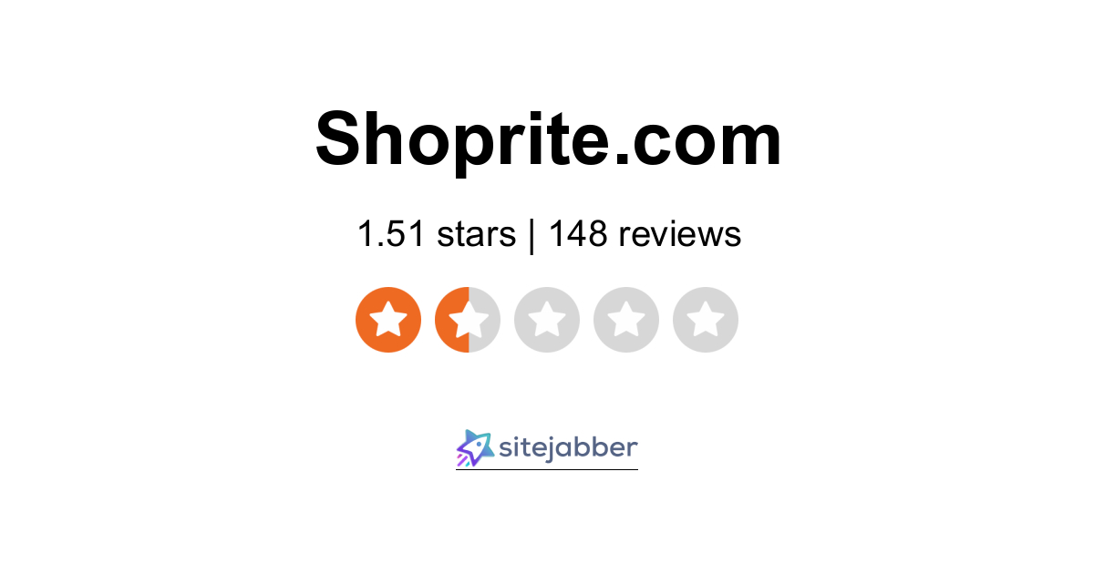 ShopRite Reviews - Read 148 Customer Reviews of ShopRite | Sitejabber
