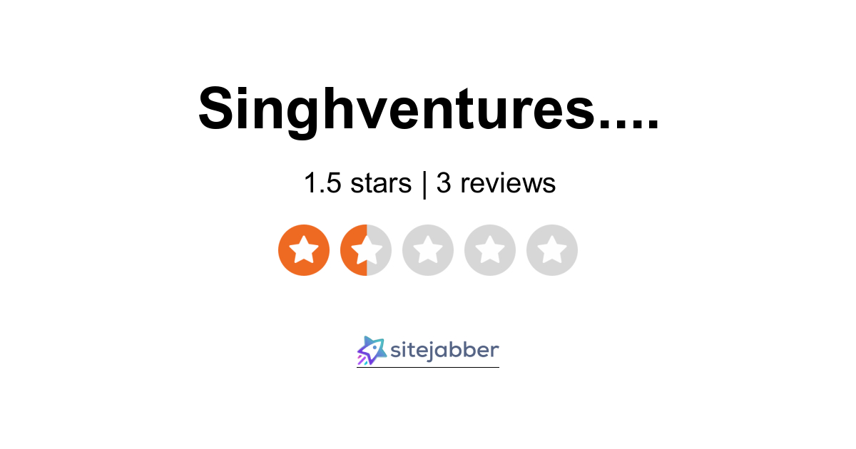 Singh Ventures.co Reviews - Read 3 Customer Reviews of Singh Ventures ...
