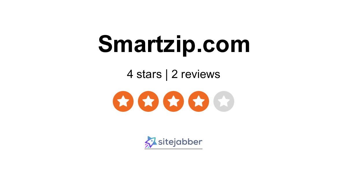 SmartZip Reviews - 2 Reviews of Smartzip.com | Sitejabber