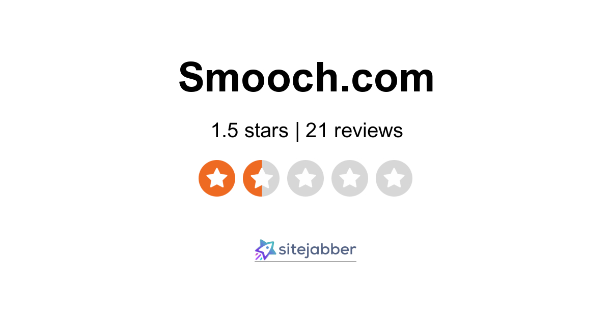 Smooch Reviews - Read 21 Customer Reviews of Smooch | Sitejabber