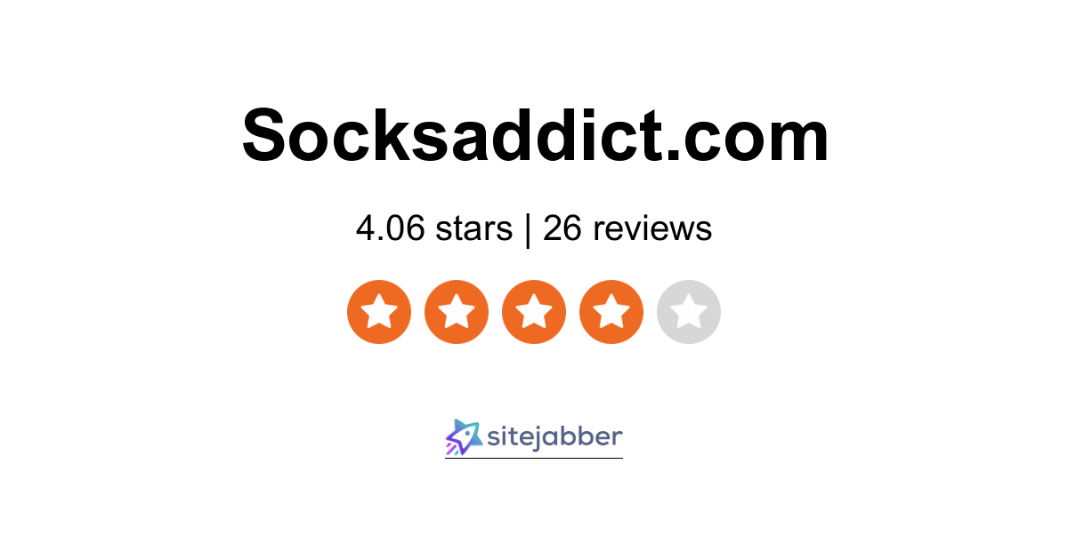 Socks Addict Reviews - Read 26 Customer Reviews of Socks Addict ...