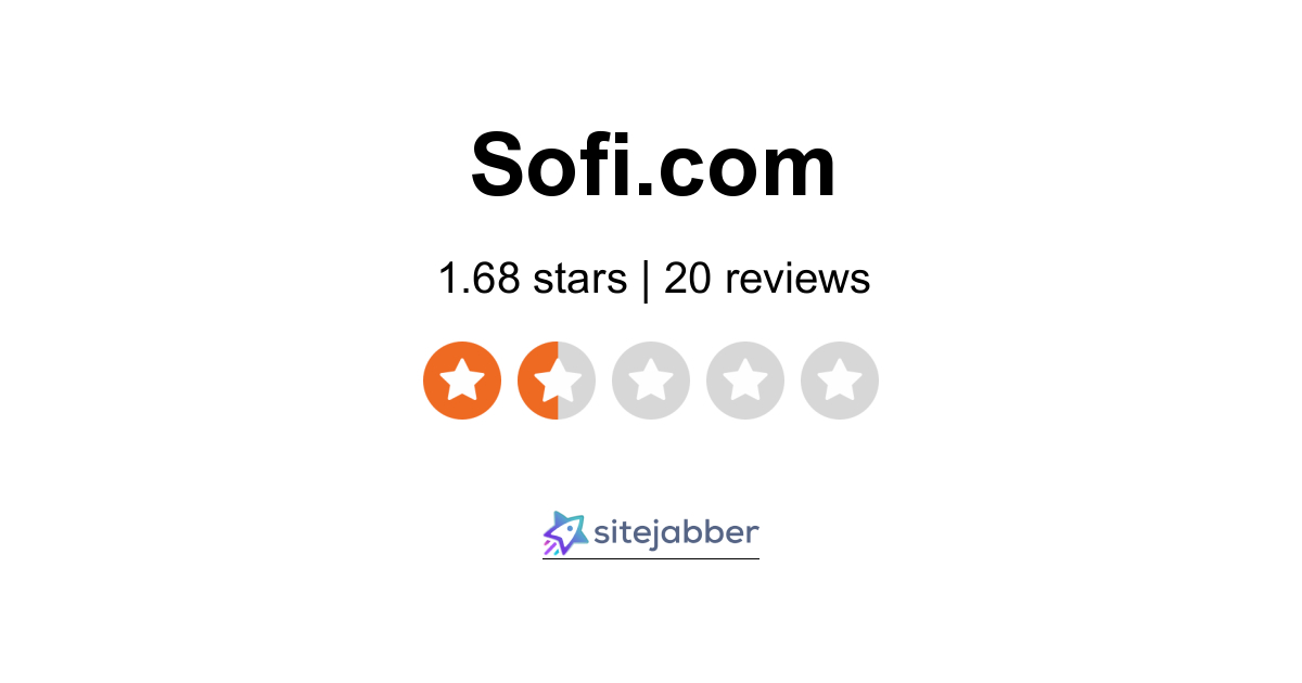 Sofi Reviews - Read 20 Customer Reviews of Sofi | Sitejabber