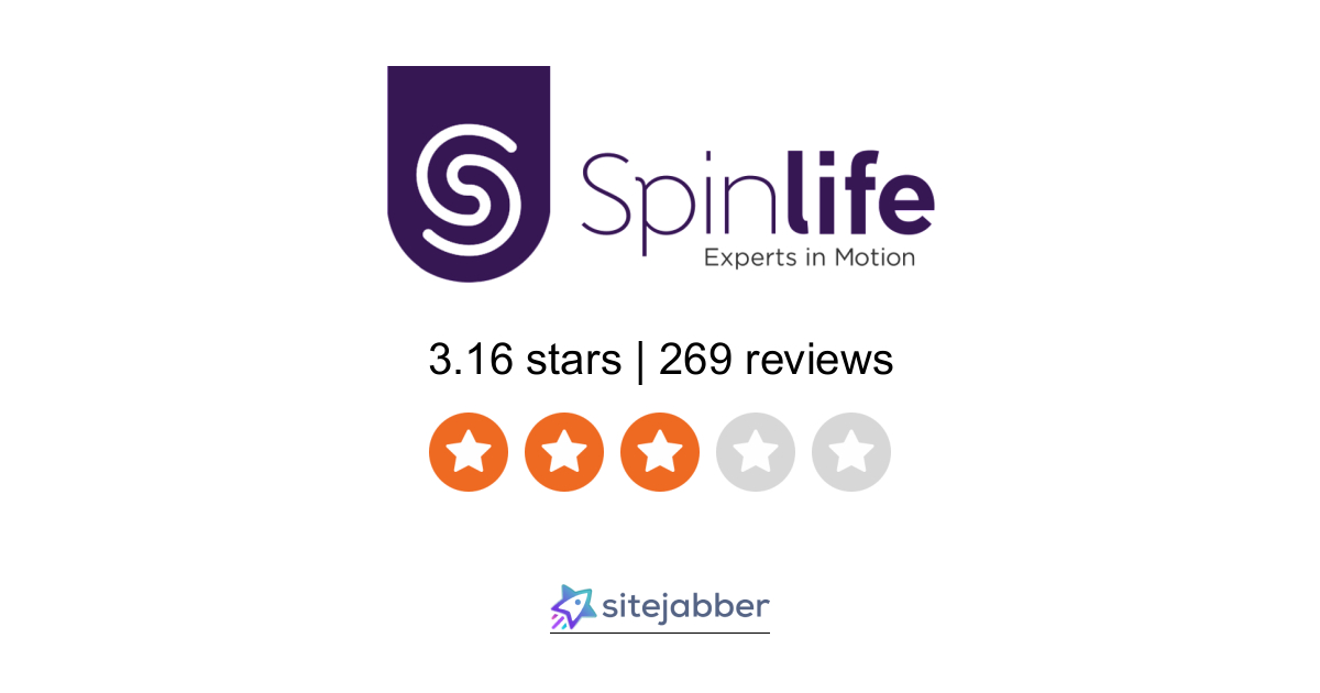 SpinLife Reviews - Read 269 Customer Reviews of SpinLife | Sitejabber