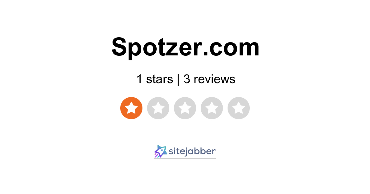 Spotzer Reviews - Read 3 Customer Reviews of Spotzer | Sitejabber