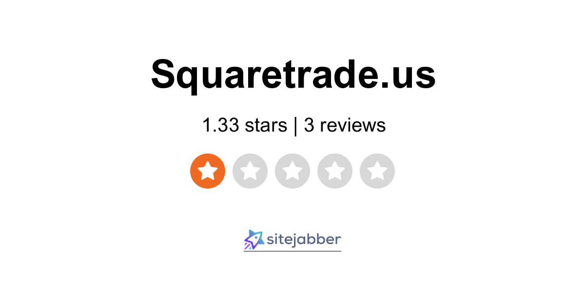 Squaretrade.us Reviews - Read 3 Customer Reviews of Squaretrade.us ...
