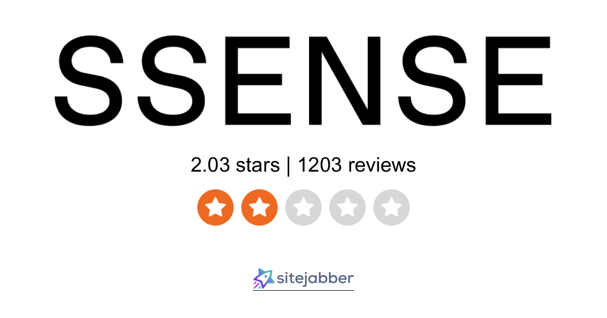 SSENSE Reviews - Read 1,203 Customer Reviews of SSENSE | Sitejabber
