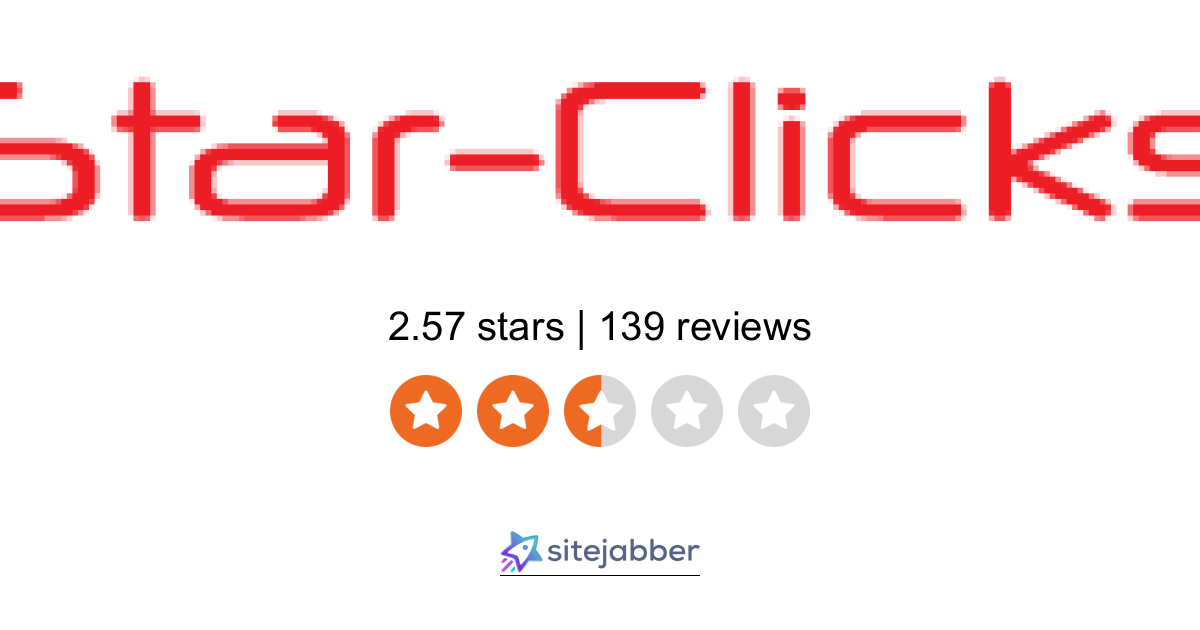 Star-Clicks Reviews - Read 142 Customer Reviews of Star-Clicks | Sitejabber
