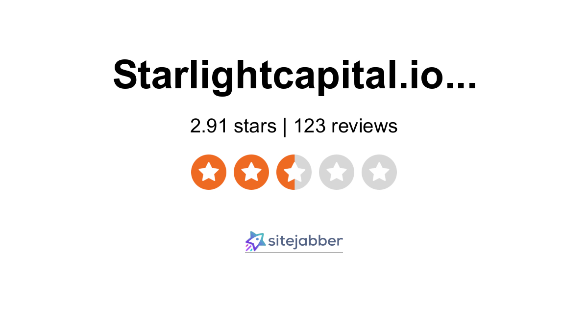 Starlight Capital Reviews - Read 123 Customer Reviews of Starlight ...