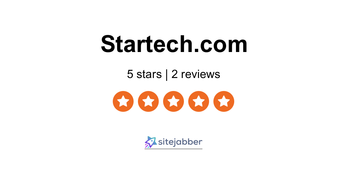 StarTech Reviews - Read 2 Customer Reviews of StarTech | Sitejabber