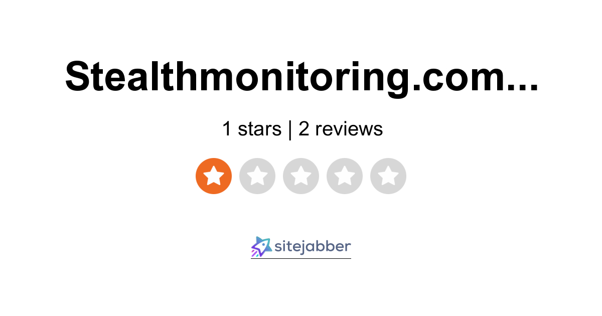 Stealth Monitoring Reviews - Read 2 Customer Reviews of Stealth ...