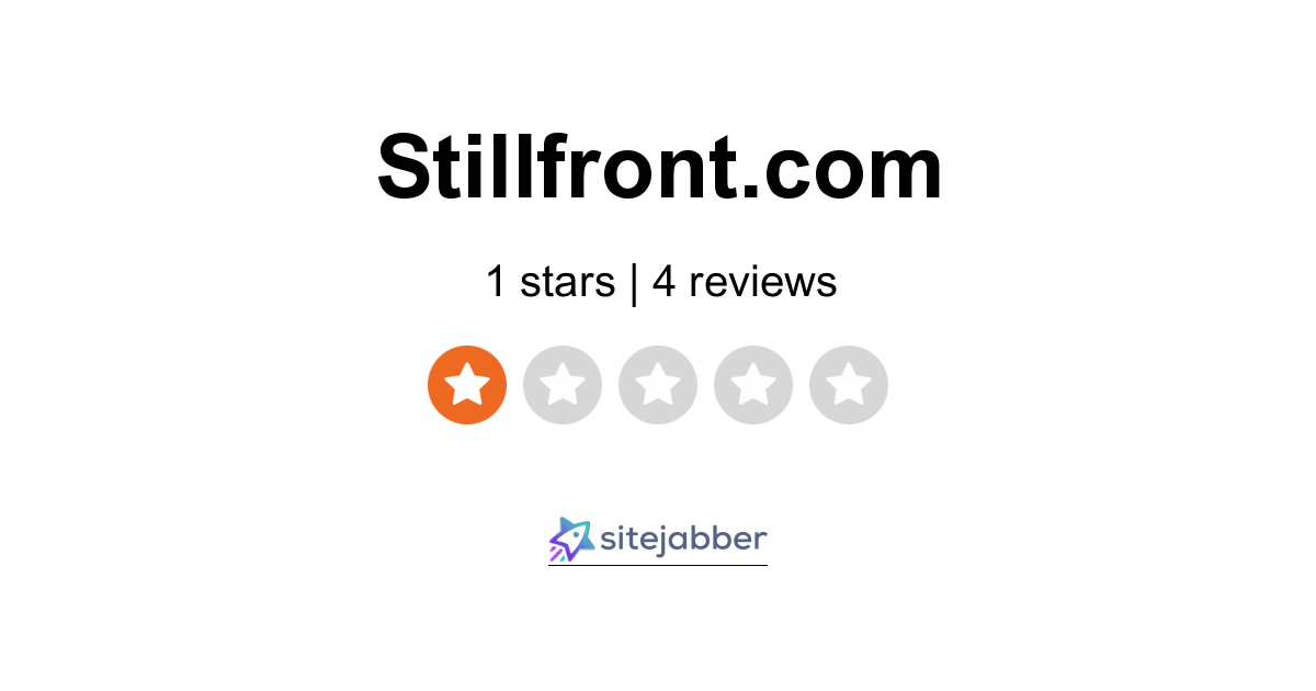 Stillfront Group Reviews - Read 2 Customer Reviews of Stillfront Group ...