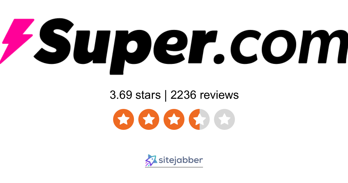 Super.com Reviews - Read 2,225 Customer Reviews of Super.com | Sitejabber