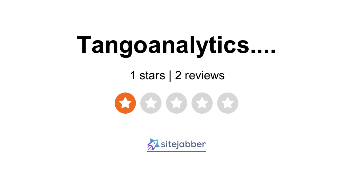 Tangoanalytics Reviews - Read 2 Customer Reviews of Tangoanalytics ...