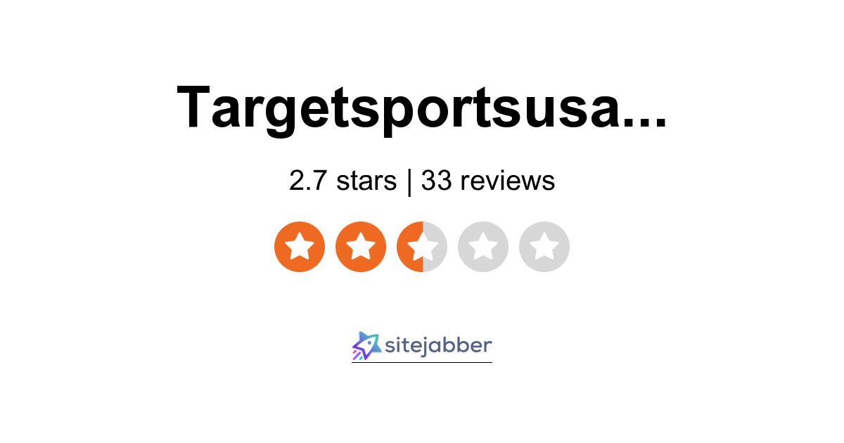 Target Sports USA Reviews - Read 33 Customer Reviews of Target Sports ...