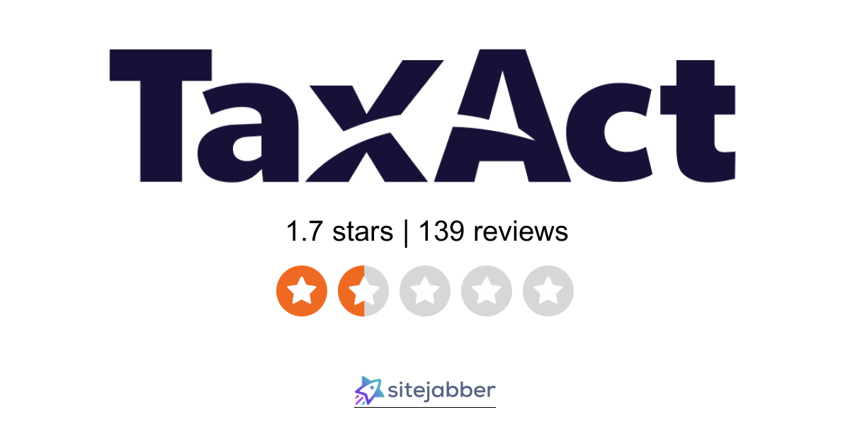 TaxAct Reviews - Read 139 Customer Reviews of TaxAct | Sitejabber