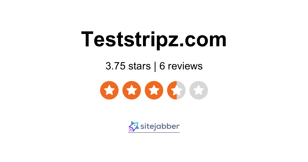 TestStripZ Reviews - Read 6 Customer Reviews of TestStripZ | Sitejabber