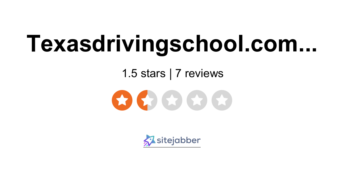 Texas Driver Education Online Reviews - 7 Reviews of Texasdrivingschool ...