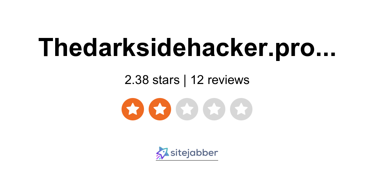 The Dark Side Hacker Reviews - Read 13 Customer Reviews of The Dark ...