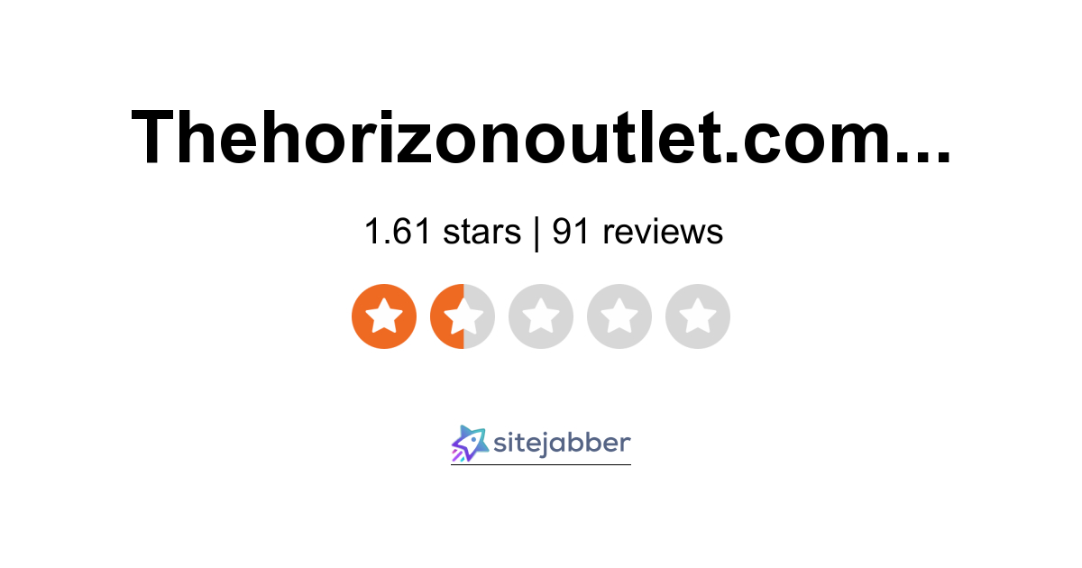 Horizon Outlet Reviews - Read 91 Customer Reviews of Horizon Outlet ...