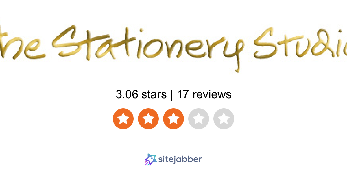 The Stationery Studio Reviews - Read 17 Customer Reviews of The ...