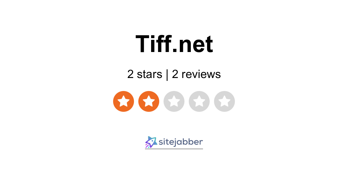 Tiff Reviews - Read 1 Customer Reviews of Tiff | Sitejabber