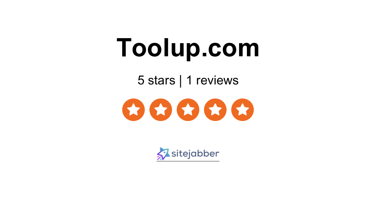 Toolup Reviews - 1 Reviews of Toolup.com | Sitejabber