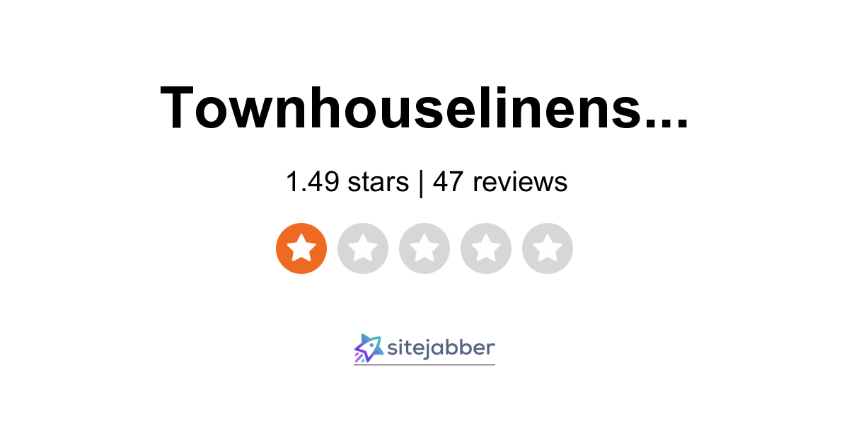 TownhouseLinens Reviews - Read 10 Customer Reviews of TownhouseLinens ...