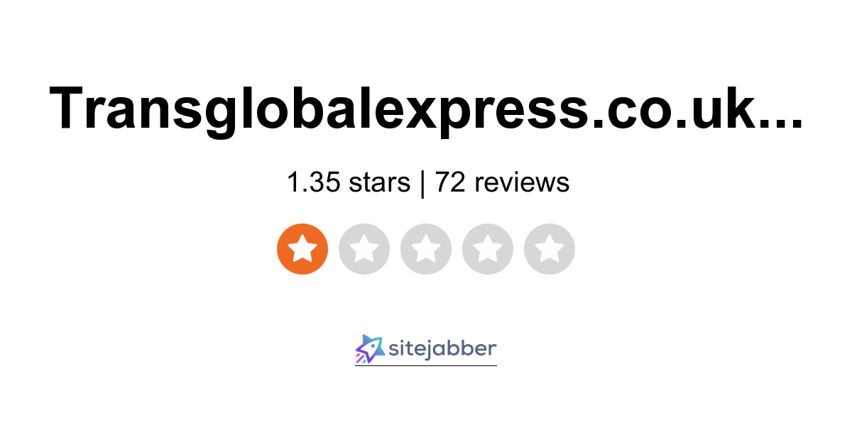 Transglobal Express Reviews - Read 72 Customer Reviews of Transglobal ...
