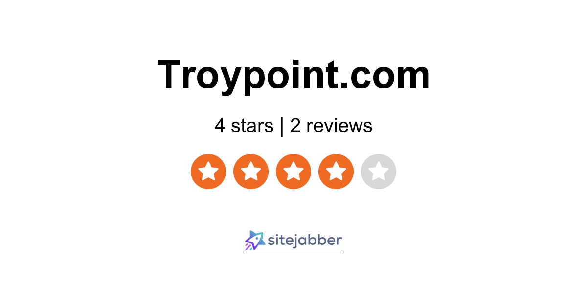 Troypoint Reviews - Read 2 Customer Reviews of Troypoint | Sitejabber