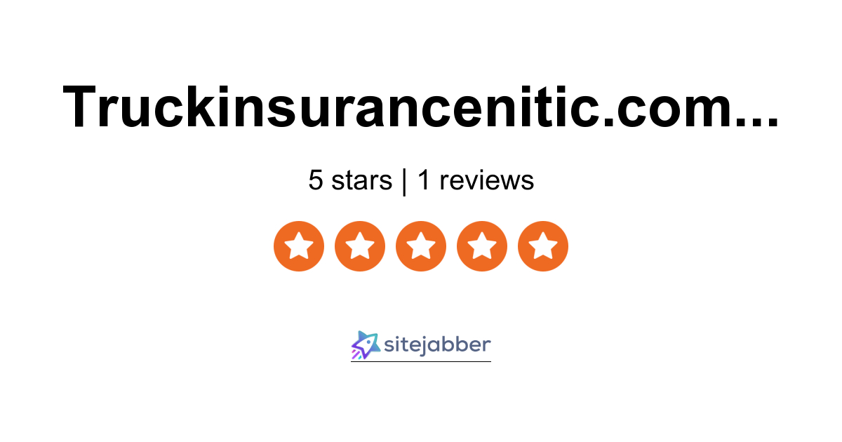 Truckinsurancenitic Reviews - 1 Reviews of truckinsurancenitic.com ...