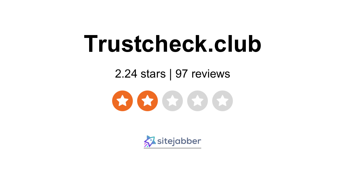 TrustCheck Reviews - Read 97 Customer Reviews of TrustCheck | Sitejabber