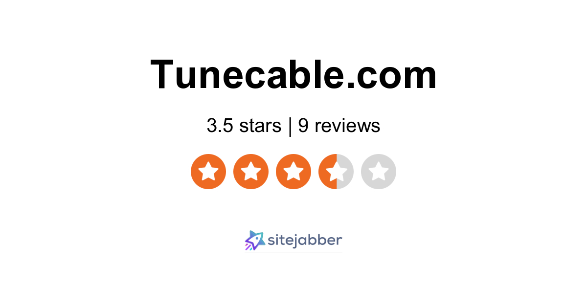 Tunecable Reviews - Read 9 Customer Reviews of Tunecable | Sitejabber