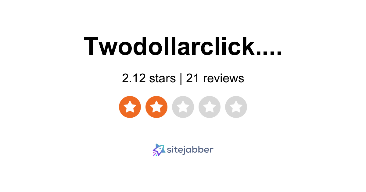 TwoDollarClick Reviews - Read 21 Customer Reviews of TwoDollarClick ...