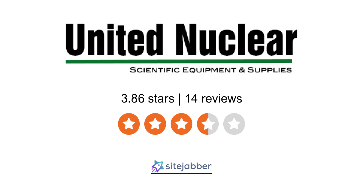 United Nuclear Reviews - Read 14 Customer Reviews of United Nuclear ...
