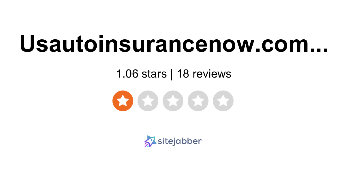 USAutoInsuranceNow Reviews - Read 18 Customer Reviews of ...