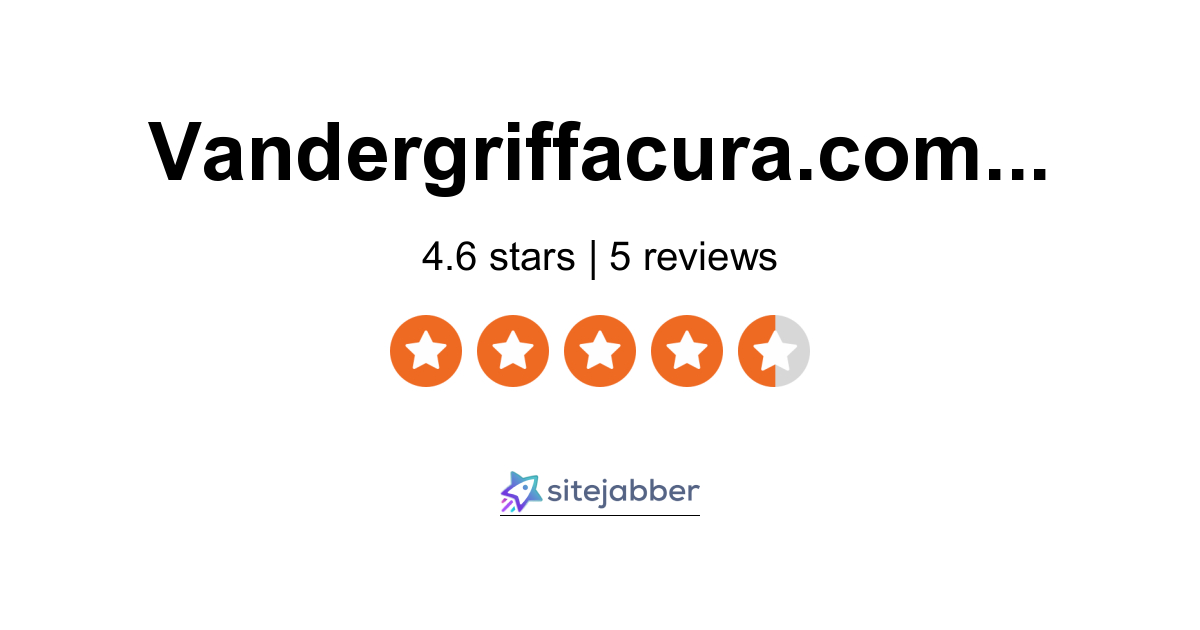 Vandergriff Acura Reviews - Read 5 Customer Reviews of Vandergriff ...