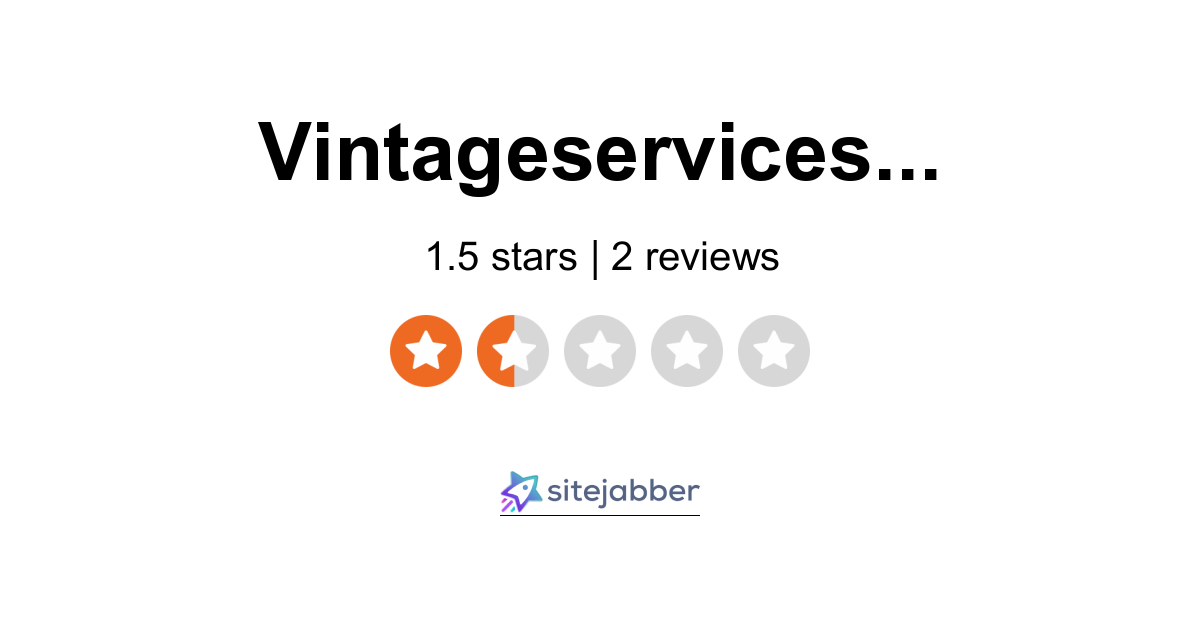 Vintage Management Services Reviews - 2 Reviews of Vintageservices.org ...